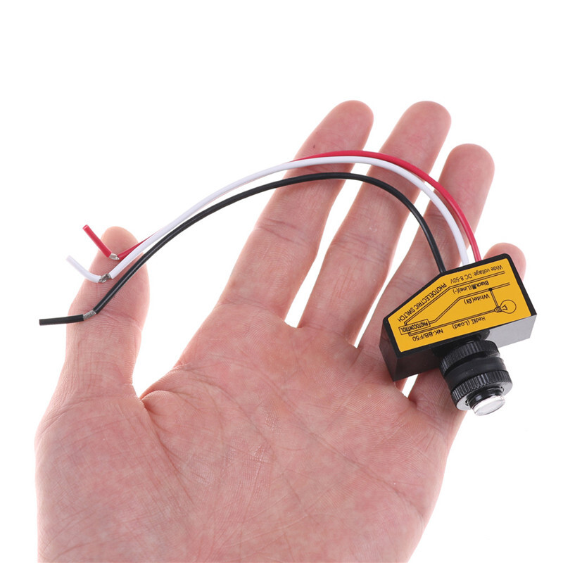 Automatic Light Control Sensor DC12 24V 36V 48V Dusk To Dawn Photocell ...