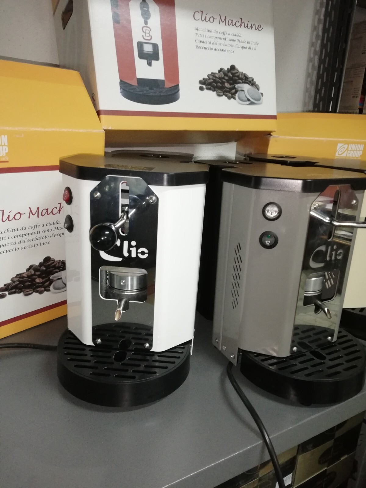 Clio Macchina da Caffè a Cialde ese 44mm REVISIONATA RIGENERATA Union ...