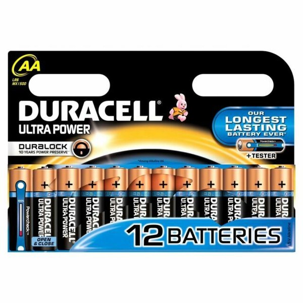 Duracell Ultra Power Mx1500 Alkaline AA Batteries - 12-pack for sale ...