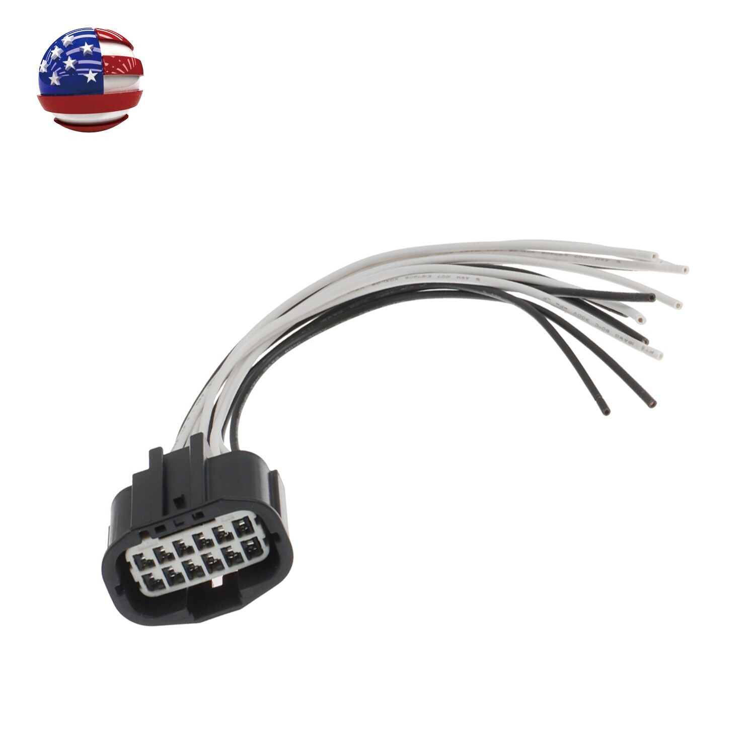 Xenon HID LED 12-Wire Headlight Connector Pigtail for Chrysler 2011 ...