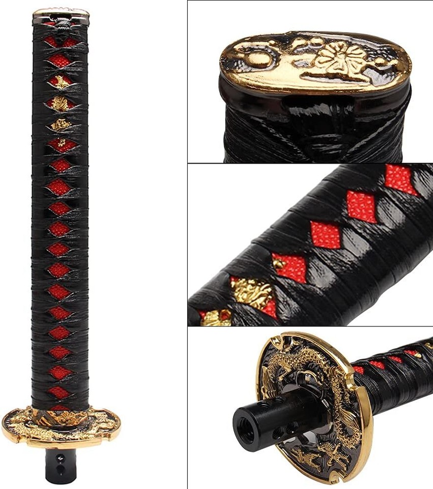 26cm Samurai Sword Automatic Gear Shift Knob Shifter Katana Metal ...