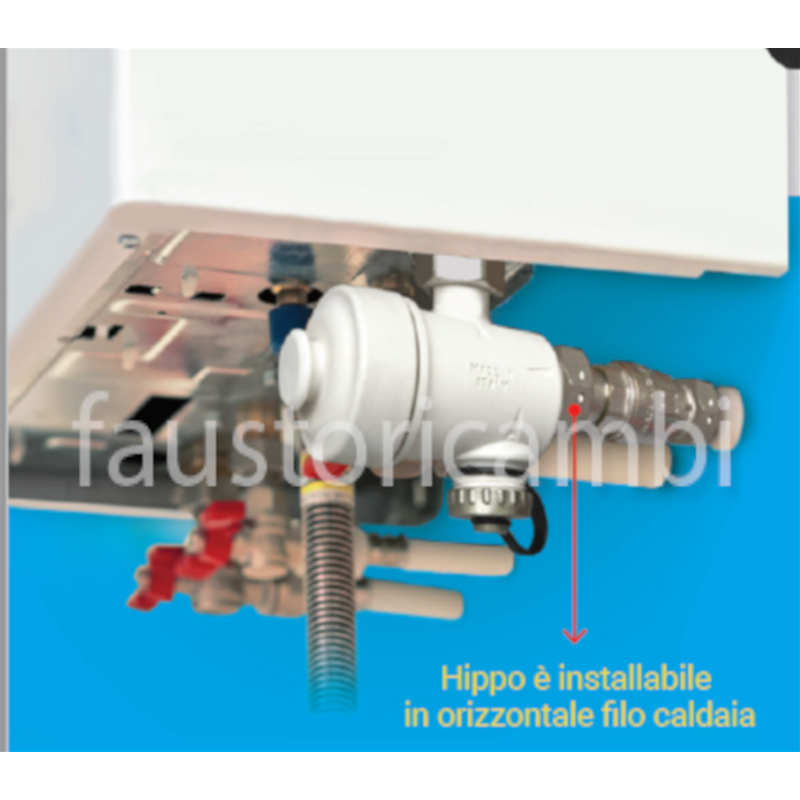 3/4 IN LINE AND SQUARE MAGNETIC SLUDGE FILTER UNDER BOILER EUROACQUE | eBay