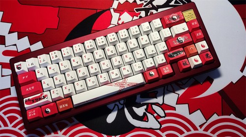 Touhou project Hakurei Reimu Mechanical keyboard keycaps For Cherry MX ...
