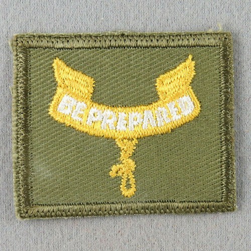 1955-1964 Second Class Scout Rank Patch Coarse Twill Gauze Back Type 9A ...