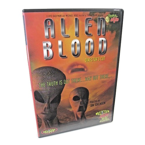 Alien Blood Director's Cut Jon Sorensen Troma Team Video 9014 R0 DVD ...