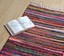 Rug Rag Rugs Multi Colour Mat Recycled Cotton Hand Woven Chindi Mats ...