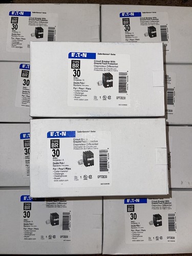 GFTCB230 EATON CUTLER HAMMER 2 POLE 30 AMP GROUND-FAULT CIRCUIT BREAKER ...