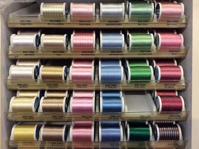 SULKY 40W RAYON EMBROIDERY THREAD-(KING 850 YARDS)-VARIOUS COLORS ...