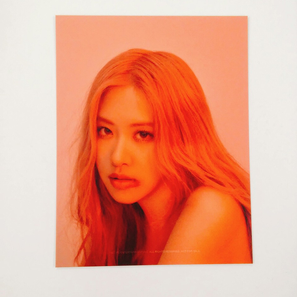 BLACKPINK Kill This Love Official Jisoo Jennie Lisa Rose Photocard 4pcs ...