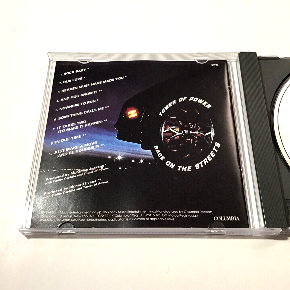 Tower Of Power - Back On The Streets (CD, | eBay