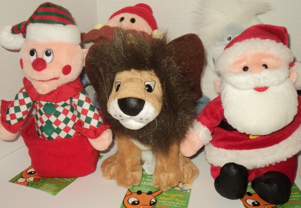 Stuffins CVS 1998 Rudolph Island of Misfit Toys 7" Plush LOT OF 9 ...