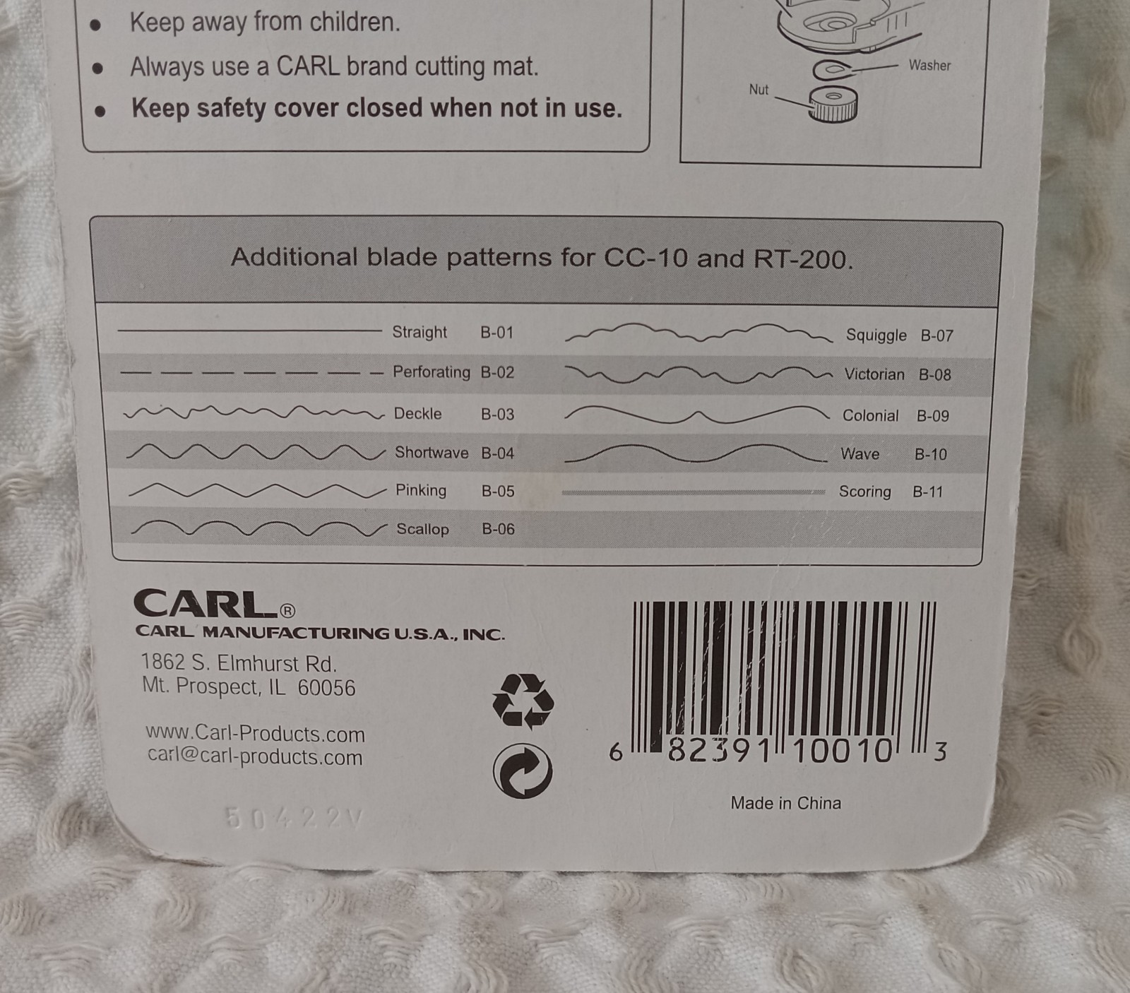 Carl Craft ROTARY CUTTER Trimmer Adjustable Right or Left Handed ...