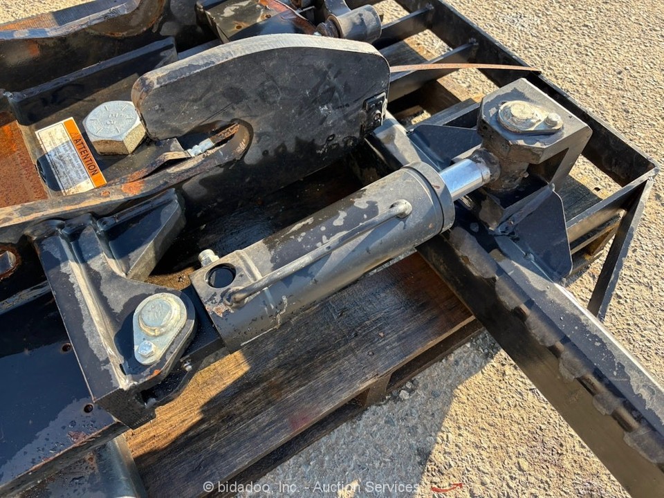 JLG Hydraulic 3 Way Carriage Forklift Side Shift Telehandler Attachment ...