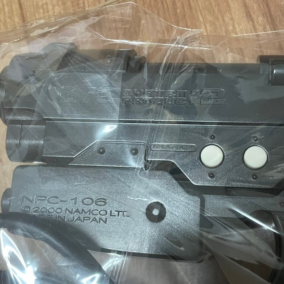 PS2 Guncon 2 gun controller namco sony playstation Npc-106 With Time ...
