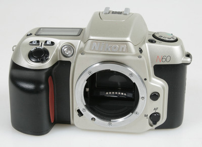 NIKON N60 35MM FILM SLR CAMERA BODY ONLY, MANUAL MODE | eBay