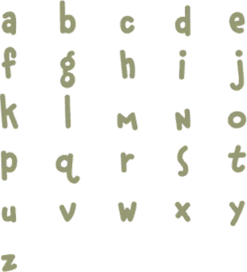 QuicKutz Honey Bee Classic Unicase Alphabet Set 2x2 Lifestyle Crafts ...