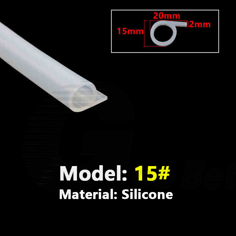 Silicone Rubber Seal P Profile Draught Excluder Guard Protector Trim ...