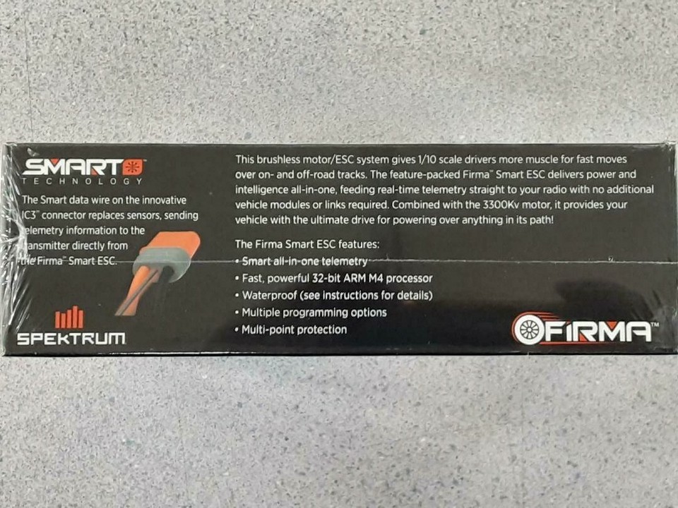 Spektrum RC Firma 85 Amp Sensorless Brushless Smart ESC & Motor Combo ...