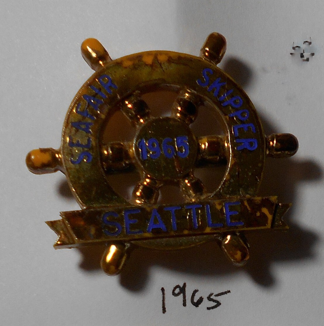 Unlimited Hydroplane -1965 Seattle Seafair Skipper pin. | eBay