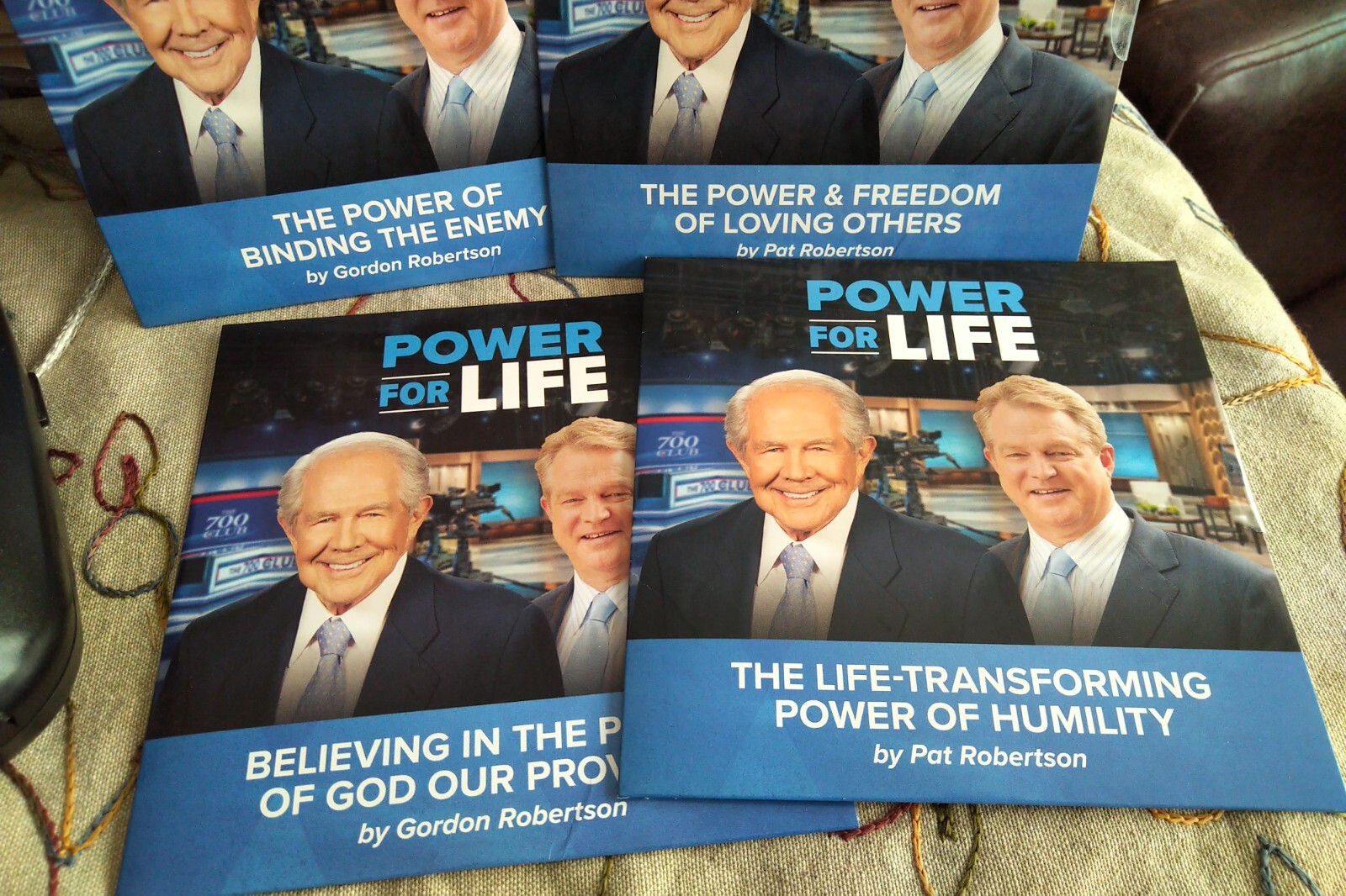 Gordon Robertson CBN 4 Audio Power for Life Four sealed new Audio CD's ...