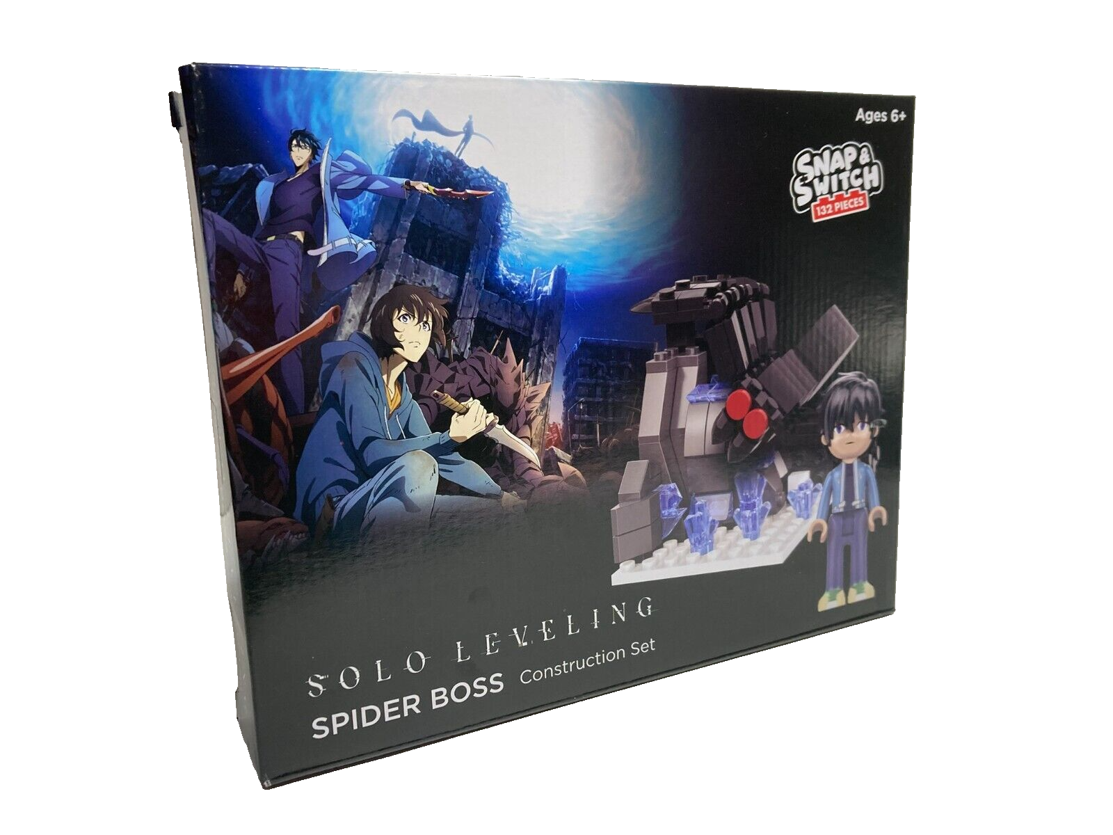 Solo Leveling 1 Statue BOSS and Spider Snap & Switch Construction Sets ...