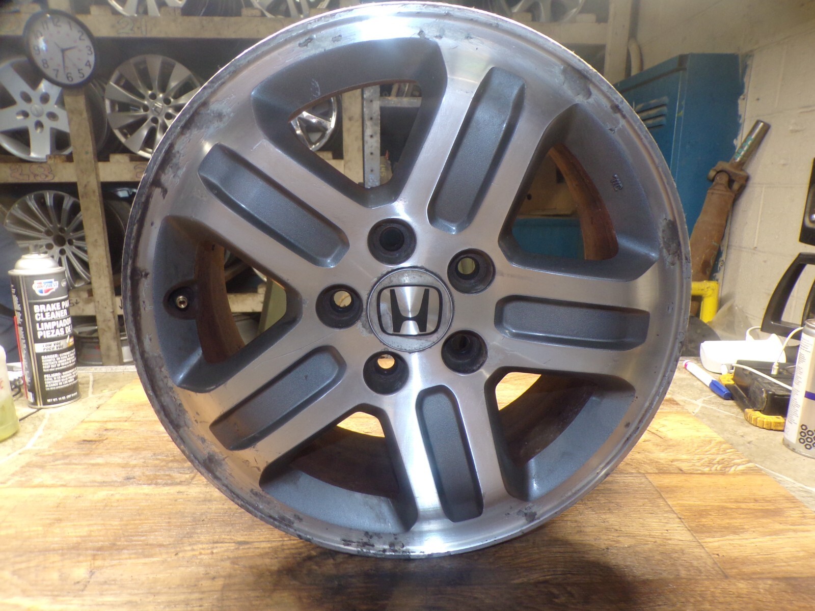 2003-2004 HONDA PILOT WHEEL RIM STOCK 16x6-1/2 5 LUG 115MM 5 SPOKE W ...