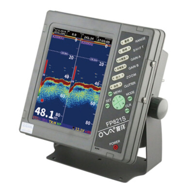 FP821S 8inch DSP Digital Underwater Fish Finder Boat Fish Detector w ...