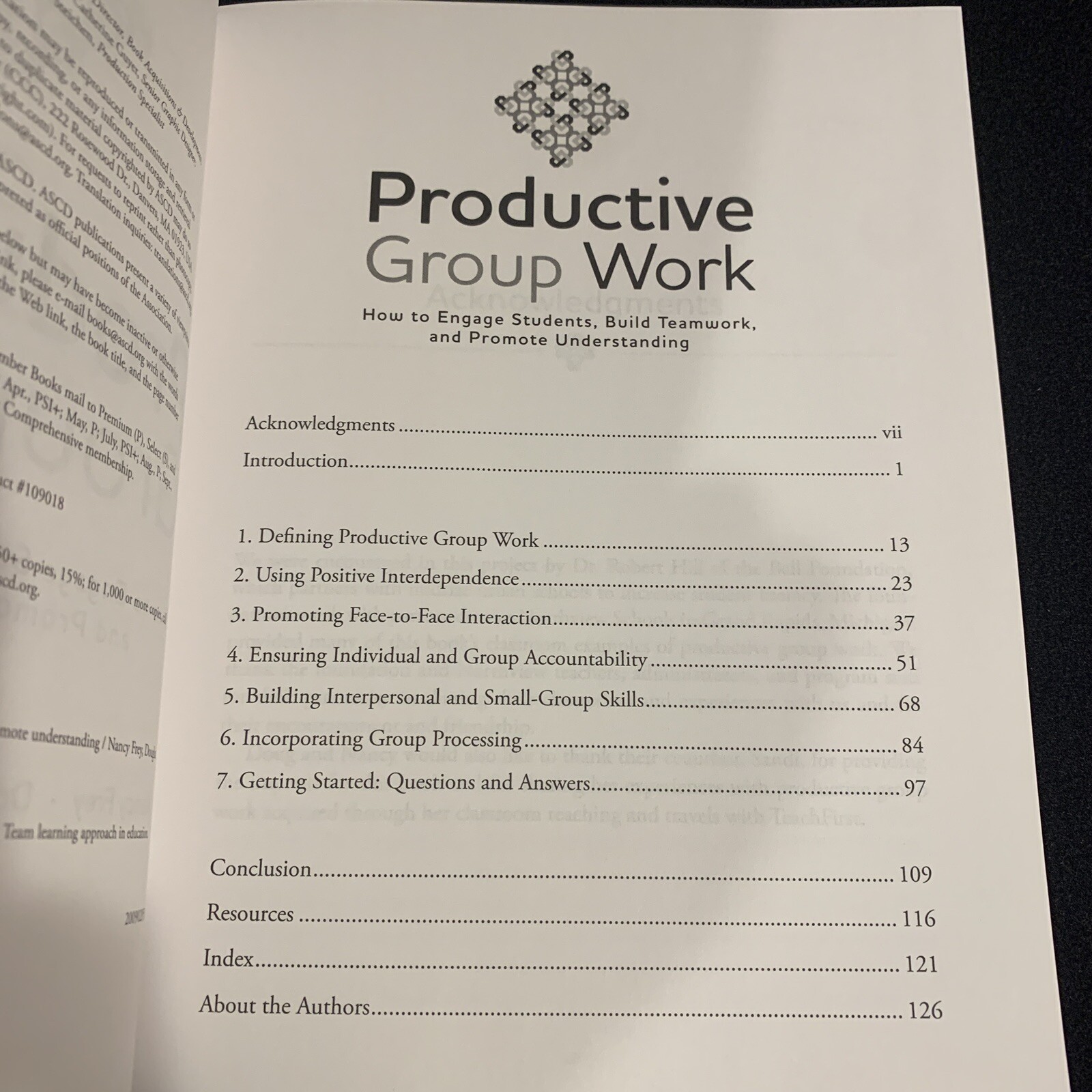 Productive Group Work : How to Engage Students, Build Teamwork, and ...