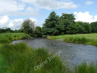 Photo 6x4 Afon Teifi near Strata Florida, Ceredigion The river's sou ...