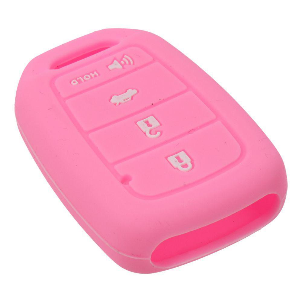 Black Silicone Rubber Key Fob Cover Car Accessories for Honda Accord ...