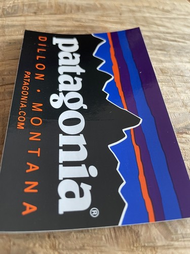 Patagonia Mountains Dillon Montana Decal/Sticker Limited Edition | eBay