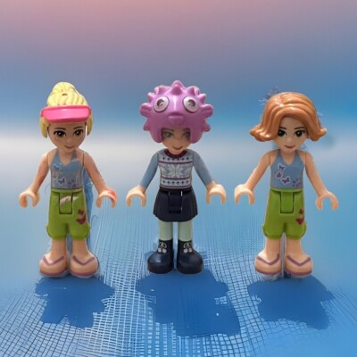 LEGO Friends Assorted Figure Lot of 3 People Girls Boys LOT | eBay