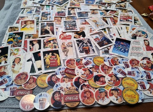 HUGE lot Of 92 Vintage1994 Coca Cola Series 2 Card Collection + 62 Pog ...