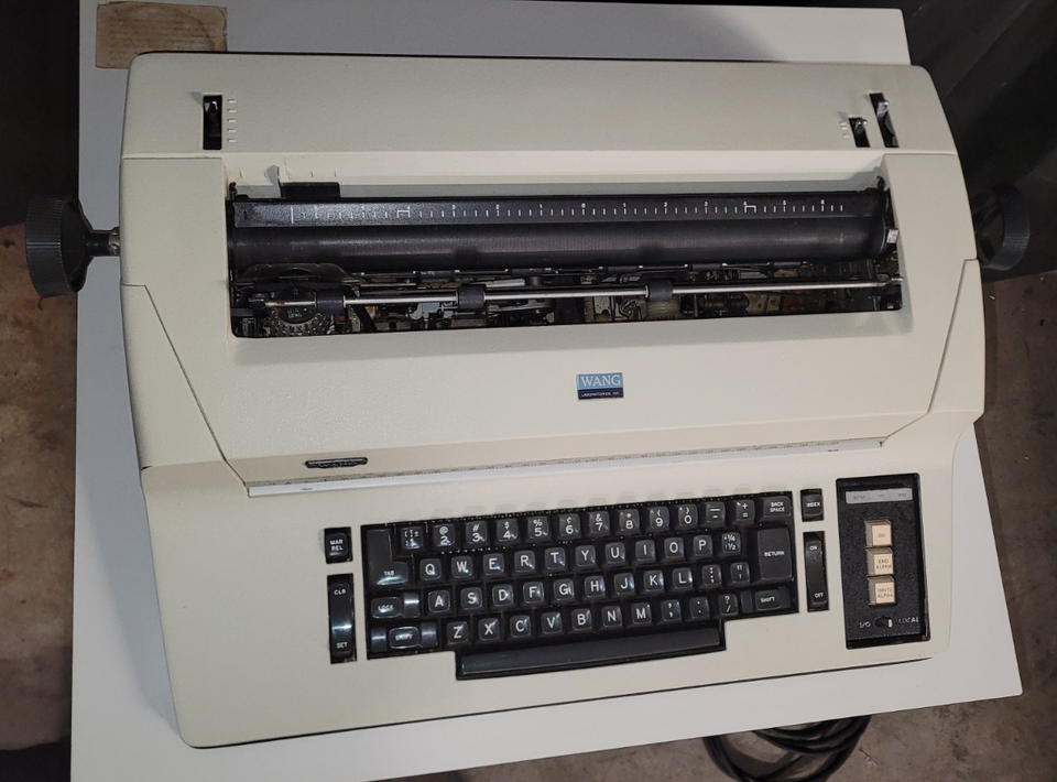 Rare Wang 611 Teletype - Vintage Retro Mainframe Calculator Computer 1970's | eBay