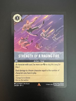 Strength of a Raging Fire 201/204 - Rise of the Floodborn | eBay