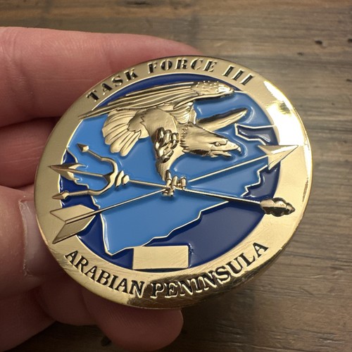 Amazing RARE Commander Team KSA Riyadh Saudi Arabia Challenge Coin ...