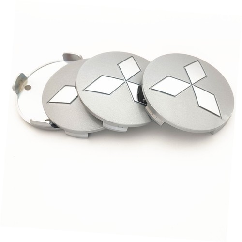 4X 80mm Chrome Silver Car Wheel Rim Center Hubcap Hub Caps for ...