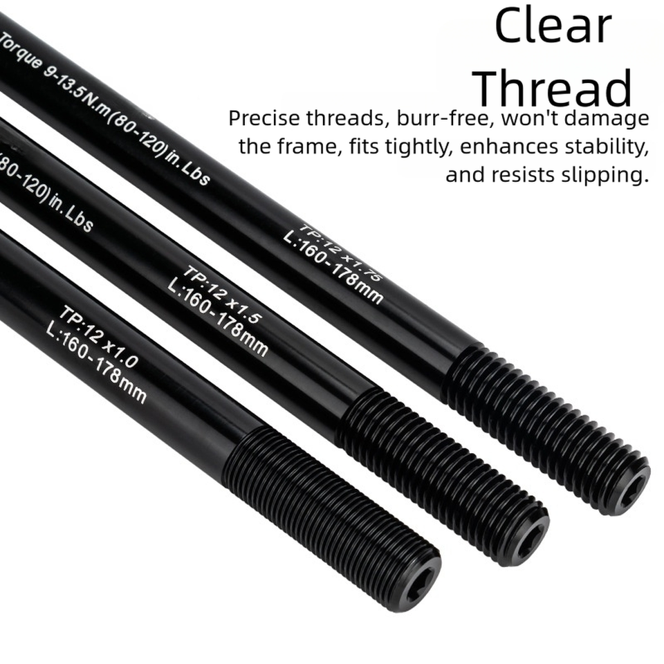 Metal Thru Axle Adapter for Bike Trailers Fits For Mountain Road Bikes ...