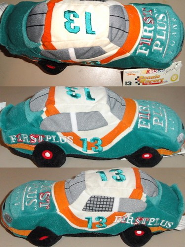NASCAR Beanie RACERS 1998 Nadeau DAN MARINO #13 Car Plush Bean Bag Toy ...