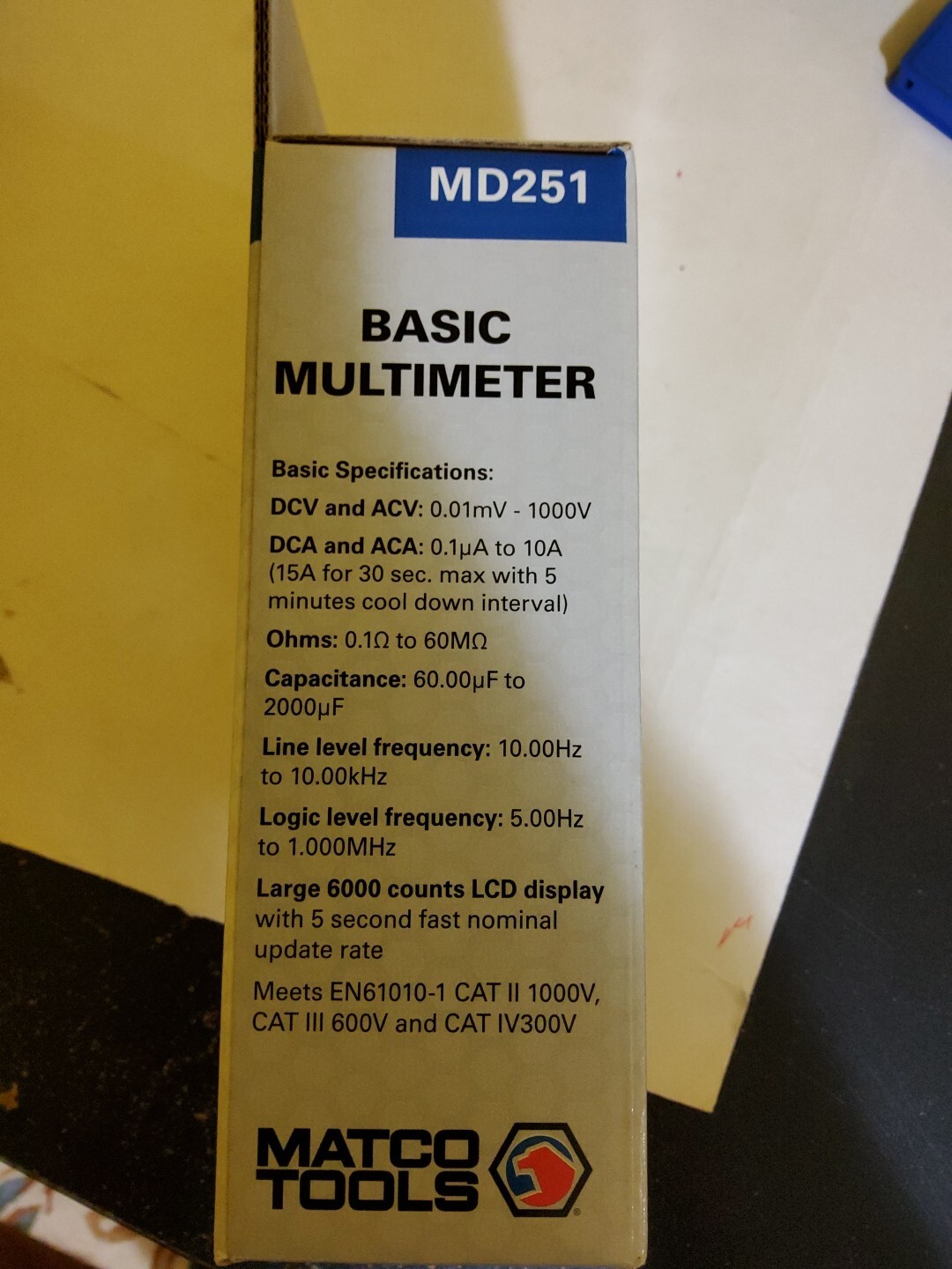 Matco Tools Multimeter With Leads MD251 for sale online | eBay