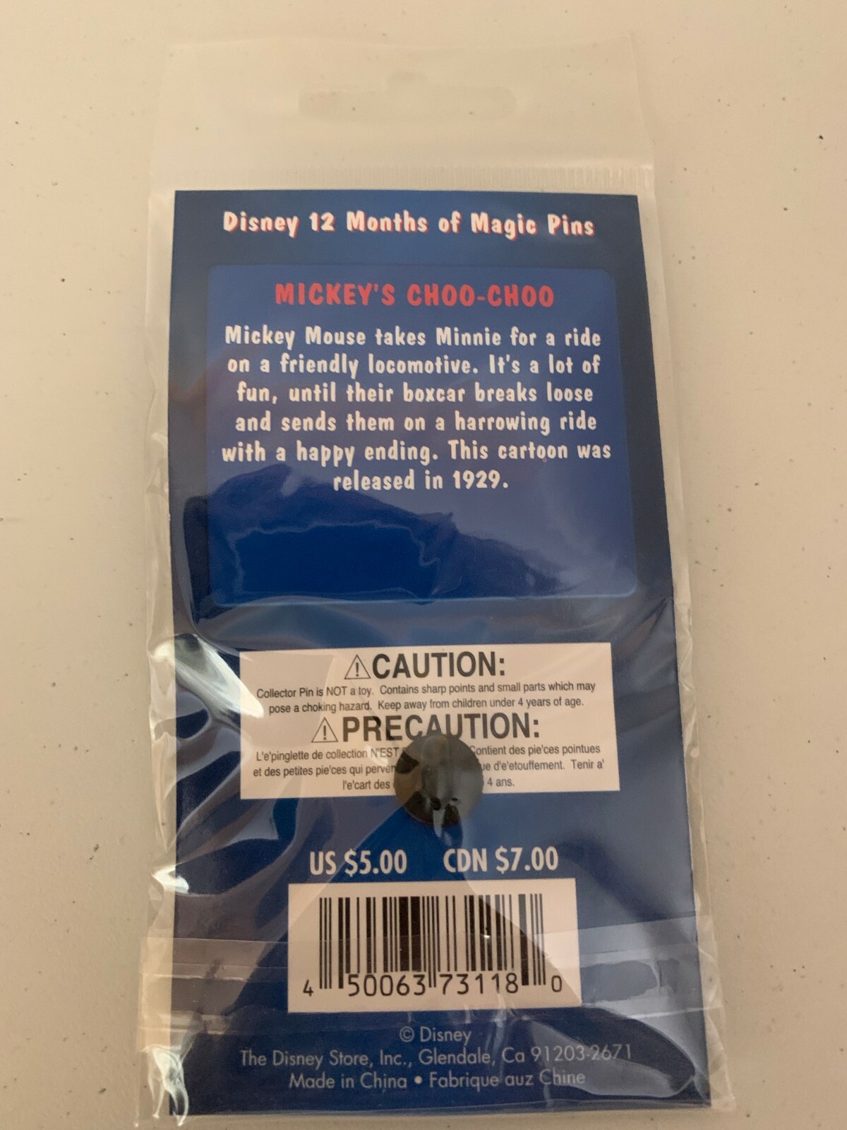 Disney 12 Months of Magic Mickey's Choo-Choo Pin | eBay