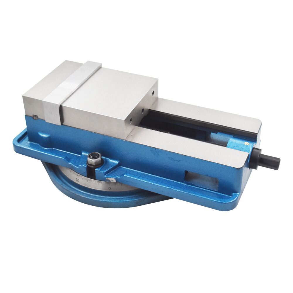 6" × 7.5" Lockdown CNC Milling Machine Bench Vise With 360° Swiveling ...