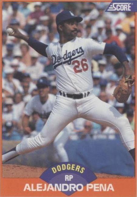 1989 Score - Alejandro Pena #389 for sale online | eBay