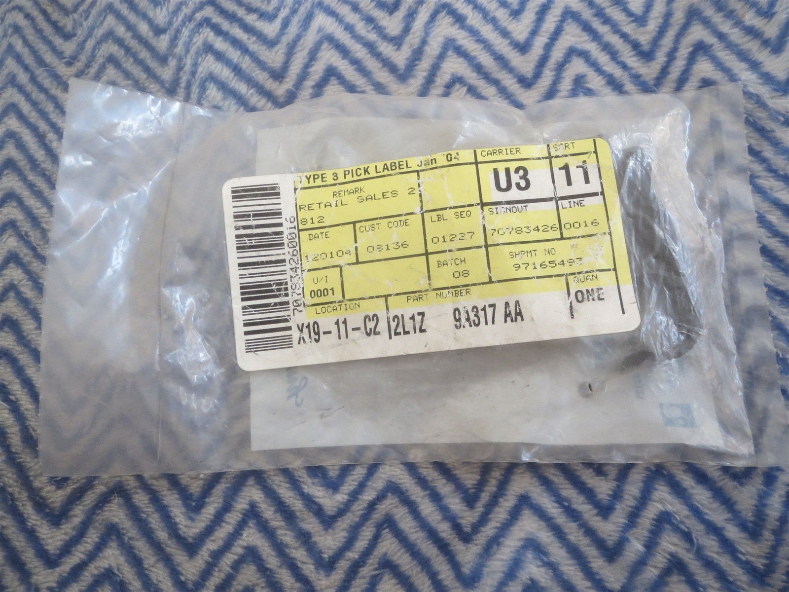 NOS FORD HARDWARE CLIP PART NUMBER 2L1Z-9A317-AA NEW | eBay