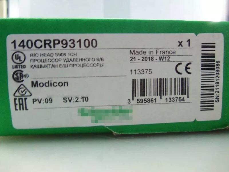 1PC New Schneider 140CRP93100 Modicon RIO Head Module Expedited ...