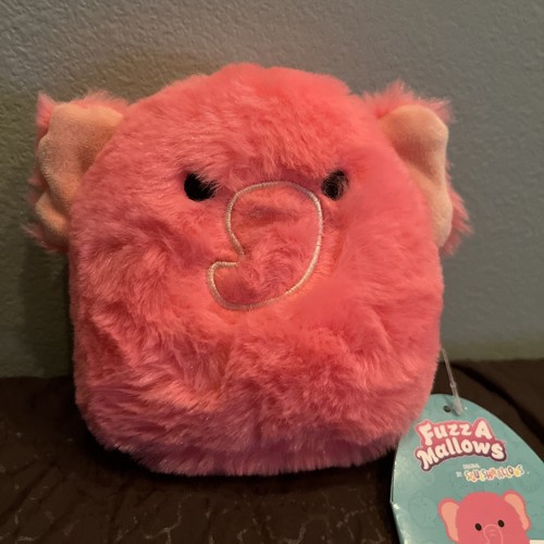 Squishmallows Kyla the Pink Elephant 5 Inch FuzzAMallow Soft Plush NWT ...