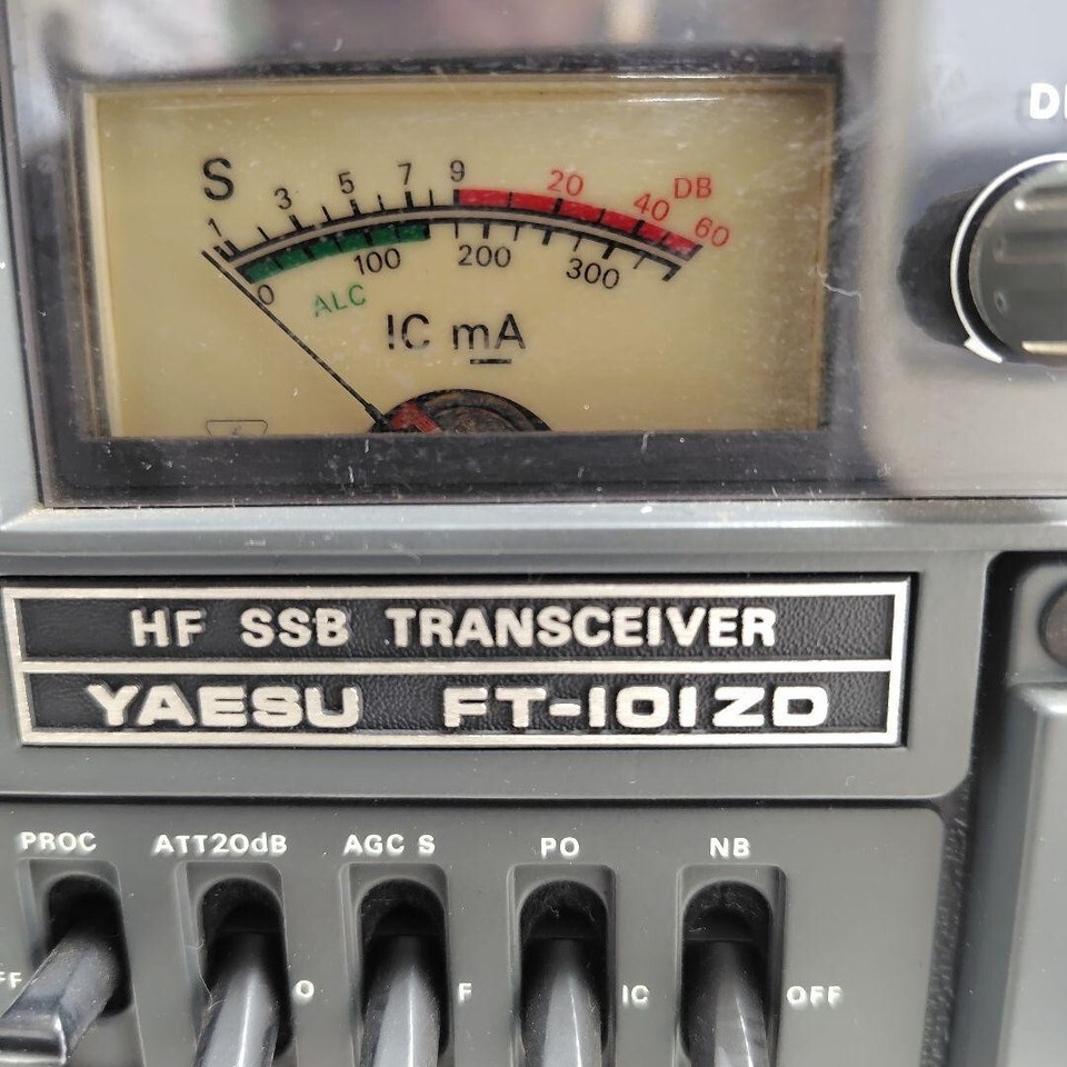 Untested - YAESU FT-101ZD HF ALL Mode Transceiver | eBay