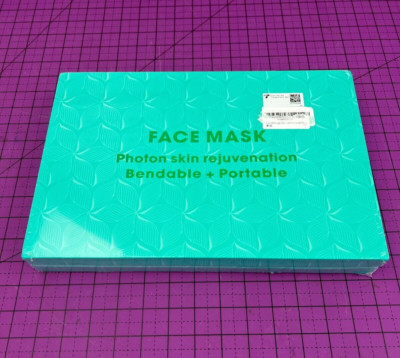 FACE MASK PHOTON SKIN REJUVENATION BENDABLE+PORTABLE 8 IN 1 LIGHT ...