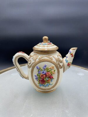 Nini Hand Painted Miniature Teapot, Westminster Abbey, VG | eBay