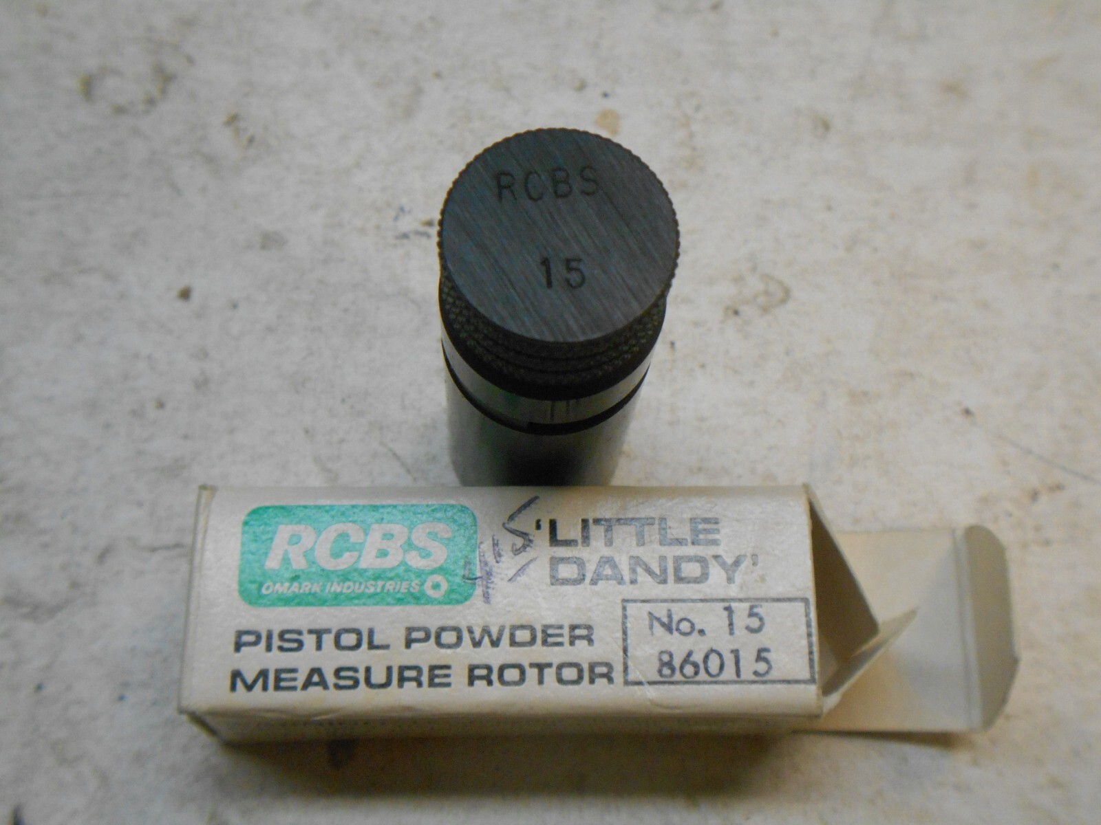 rcbs no-15 little dandy pistol powder measure rotor | eBay